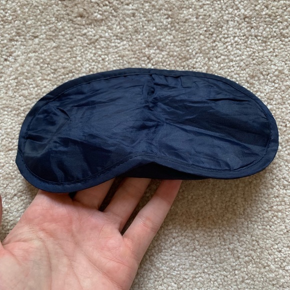 Accessories | Classic Navy Blue Sleeping Mask | Poshmark